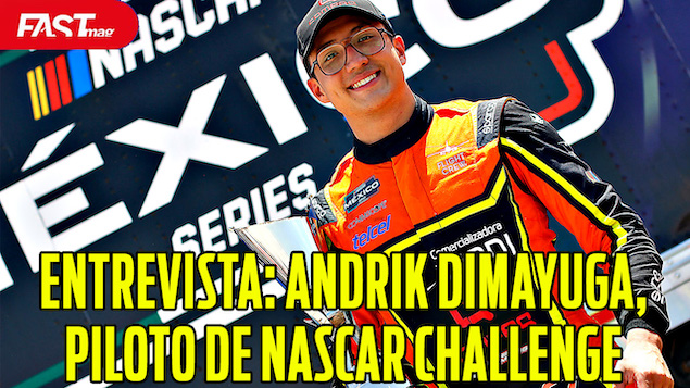 Andrik Dimayuga, piloto de NASCAR Challenge, ya compite en Estados ...